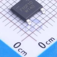 China Halogen free glass passivated bridge rectifier BLUE ROCKET FTB10F-10 designed for surface mount applications for sale
