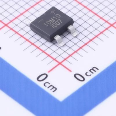 China Halogen Free Surface Mount Bridge Rectifier BLUE ROCKET MB10F-10 with 1000 Volt Reverse Voltage Rating for sale