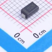 China Lead Free Surface Mount Schottky Barrier Rectifier BLUE ROCKET SS26 for Electronic Device Integration for sale