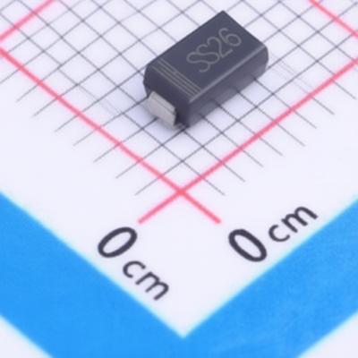 China Lead Free Surface Mount Schottky Barrier Rectifier BLUE ROCKET SS26 for Electronic Device Integration for sale
