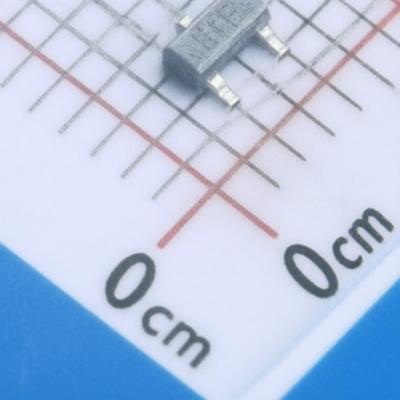 China Compact SOT23 NPN transistor BLUE ROCKET BC847 suitable for amplification and switching applications for sale
