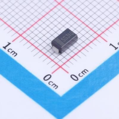 China General Purpose Schottky Barrier Rectifier BLUE ROCKET SS310 Surface Mount Device High Surge Current for sale