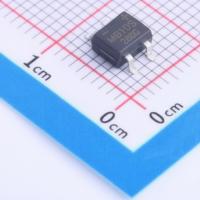 China Surface Mount Glass Passivated Bridge Rectifier BLUE ROCKET MB10S with 1000V Reverse Voltage and 0.8A Current for sale