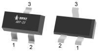 China Halogen Free BLUE ROCKET BRPBSS5320TQ Silicon PNP Transistor SOT23 Package for Supply Line Switching for sale