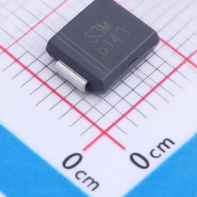 China Surface Mount Blue Rocket S3MC Silicon Rectifiers with Glass Passivated Chip and Wide Voltage Range for sale