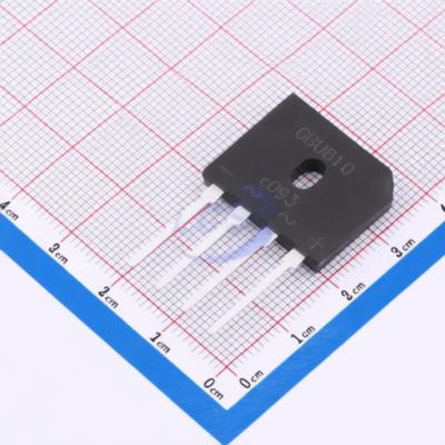 China Molded Plastic Case BLUE ROCKET GBU810 Glass Passivated Bridge Rectifier for Electronic Applications for sale