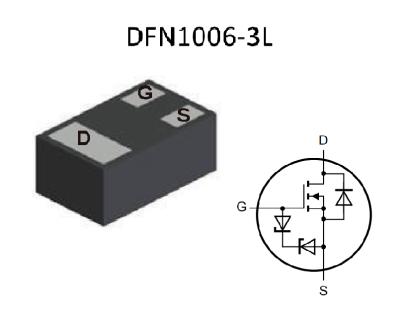 China Switching N Channel MOSFET BORN 2N7002KN with Low On State Resistance and Logic Level Compatibility for sale
