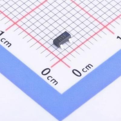 China SOT 23 package P channel MOSFET BLUE ROCKET BSS84 with 1000V ESD protection and halogen free design for sale