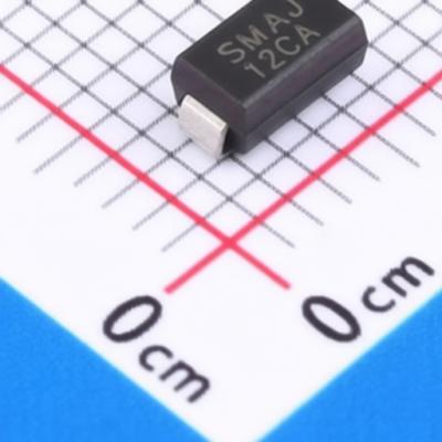 China Low Profile Surface Mount TVS Diode ChipNobo SMAJ12CA with 30KV ESD Compliance and 400W Peak Pulse Power for sale