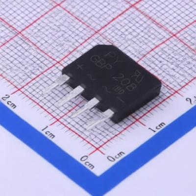 China single phase bridge rectifier Chongqing Pingwei Tech GBP208 with low forward voltage and high surge current for sale