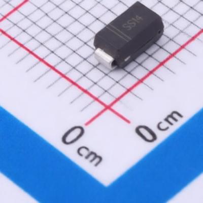 China SMD Schottky Barrier Rectifiers Comchip SS14-HF for Low Voltage High Frequency Inverter Applications for sale
