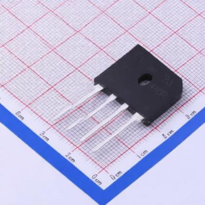 China Single phase 4 ampere bridge rectifier Chongqing Pingwei Tech GBU410R designed for printed circuit board applications for sale