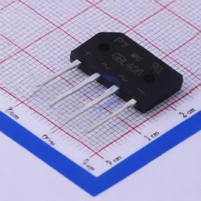 China Glass passivated chip junction bridge rectifier Chongqing Pingwei Tech GBL406 for power conversion for sale