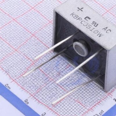 China Single Phase Silicon Bridge Rectifier Comchip KBPC3510W-G 35A Forward Current 1000V Reverse Voltage for sale