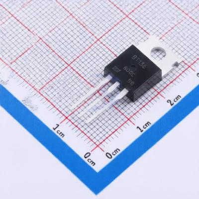 China Low gate trigger current TRIAC DDF BT136-800E ideal for fan speed and temperature modulation control for sale