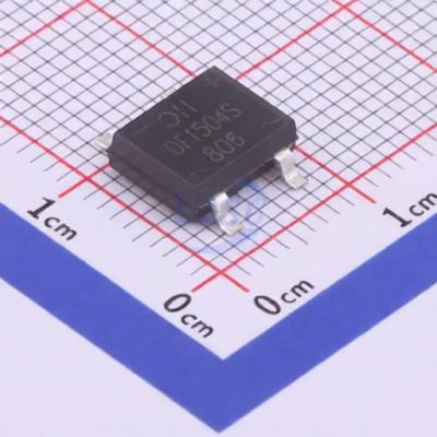 China 1.5A surface mount bridge rectifier DIODES DF1504S-T with glass passivated die and RoHS compliant design for sale