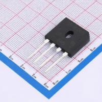 China Durable Glass Passivated Bridge Rectifier Diodes GBU6005 With Marked Polarity and Molded Plastic Case for sale