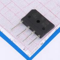 China High dielectric strength bridge rectifier DIODES GBJ804-F designed for robust electronic applications for sale