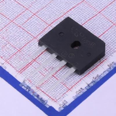 China Glass Passivated Bridge Rectifier Diodes GBU408 800 Volt Peak Reverse Voltage for Electronic Circuits for sale