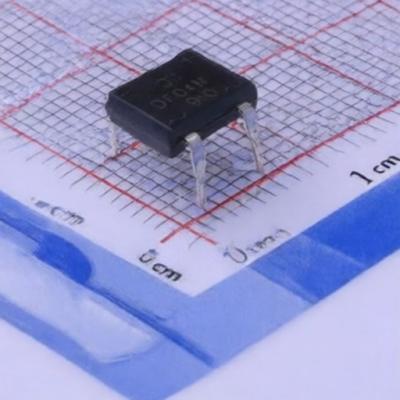 China Glass Passivated Bridge Rectifier Diodes DF04M 1 Amp 400 Volt Peak Reverse Voltage for Electronics for sale