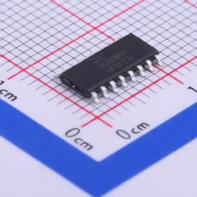 China Compact DIODES ULN2004AS16-13 Darlington transistor array compatible with 6V to 15V CMOS and PMOS logic inputs for sale