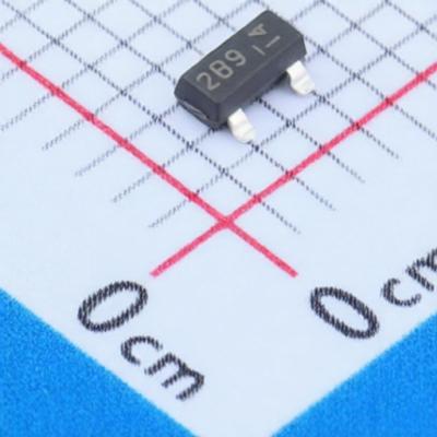 China DIODES ADTA143ECAQ 7 PNP transistor featuring PPAP capability and matte tin plated solderable leads for sale