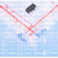 China DIODES ADTA144ECAQ 13 small signal transistor with built in 47k biasing resistors and PPAP capability for sale