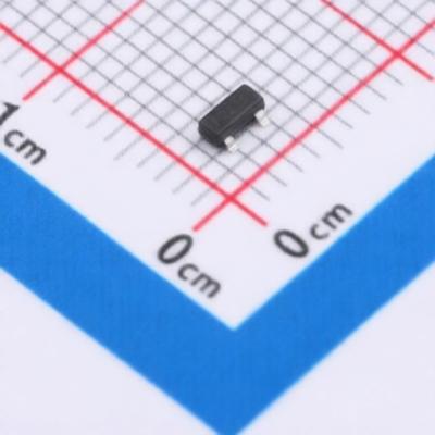 China SOT23 PNP Pre Biased Small Signal Transistor DIODES DDTA144WCA7F with Moisture Sensitivity Level One for sale