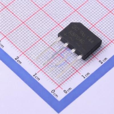 China 1.5A Glass Passivated Bridge Rectifier Diodes KBP04G Featuring Surge Overload Rating and 400V Voltage for sale