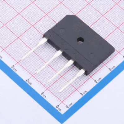 China Glass passivated bridge rectifier DIODES GBJ1508-F with low reverse leakage current and surge rating for sale