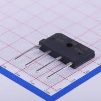 China 4 Amp Glass Passivated Bridge Rectifier Diodes KBJ406G Suitable for Single Phase PCB Applications for sale