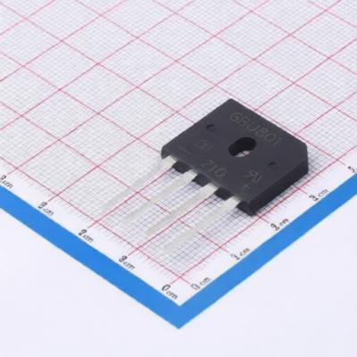 China Glass passivated DIODES GBU801 bridge rectifier designed for operation in single phase 60 hertz systems for sale