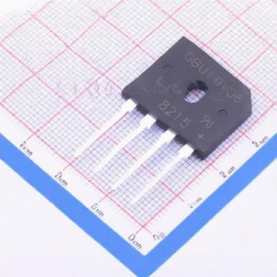 China Glass Passivated Bridge Rectifier DIODES S-GBU10V06-TU-LT Designed for High Surge Current Capability for sale