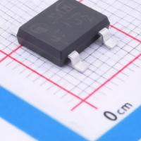 China Surface Mount Glass Passivated Bridge Rectifier Featuring Diodes DF10S with 1 Ampere Current Rating for sale