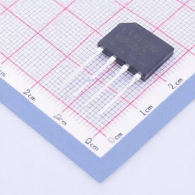 China Glass Passivated Bridge Rectifier DIODES S-KBP306G-TU-LT Featuring 600V Reverse Voltage and 3A Current for sale