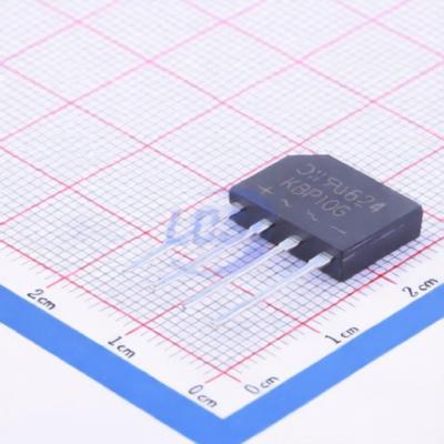 China 1.5A Glass Passivated Bridge Rectifier Diodes KBP10G Featuring 1000V Peak Reverse Voltage Capability for sale