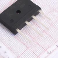China Bridge Rectifier Diodes GBJ606-F 6 Amp Glass Passivated Rectifier with High Surge Current Capability for sale