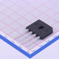 China single phase 60Hz glass passivated bridge rectifier featuring DIODES GBU606 with molded plastic case for sale