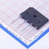 China Glass Passivated Bridge Rectifier Diodes GBJ2010-F with High Dielectric Strength and UL Flammability for sale