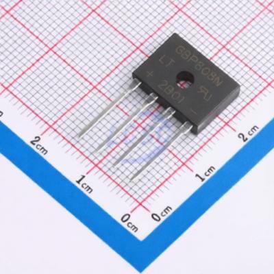 China Lead free RoHS compliant DIODES GBP808N HF 8A 800V bridge rectifier ideal for printed circuit boards for sale