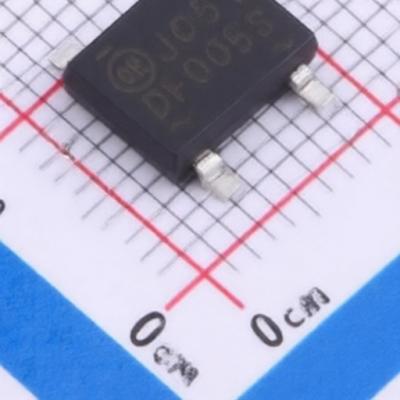 China Surface Mount Glass Passivated Bridge Rectifier Featuring DIODES DF005S With 1 Ampere Current Rating for sale