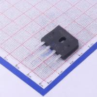 China performance DIODES GBU808 bridge rectifier with 8 amp current rating and 60 hertz single phase operation for sale