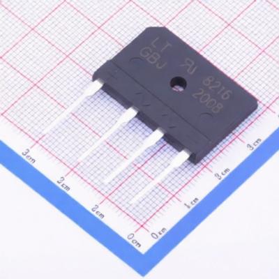 China glass passivated bridge rectifier DIODES S-GBJ2008F-TU-LT with 1000V voltage rating and high current capability for sale
