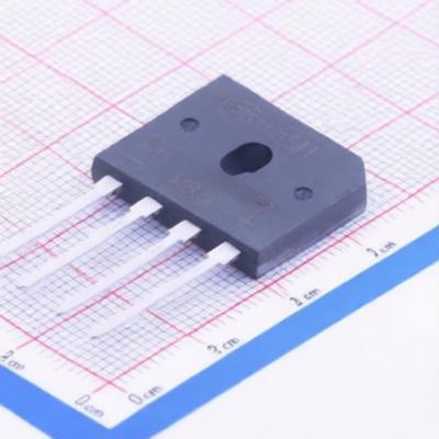 China single phase 60Hz bridge rectifier featuring DIODES GBU601 with 6 amp current rating and glass passivation technology for sale
