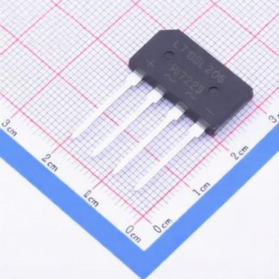 China bridge rectifier DIODES S-GBL206-TU-LT with ul 94V 0 flammability classification and 2 amp forward current for sale