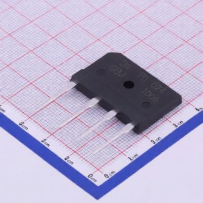 China 10A Bridge Rectifier Diodes GBJ1006-F Featuring Lead Free Finish and Moisture Sensitivity Level 1 for sale