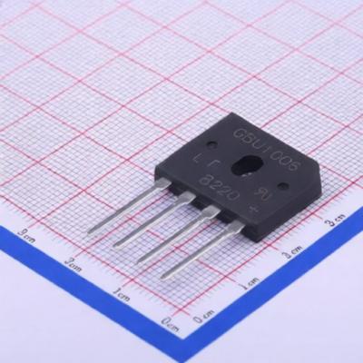 China Durable DIODES GBU1006 Glass Passivated Bridge Rectifier Suitable for PCB Applications and Surge Protection for sale