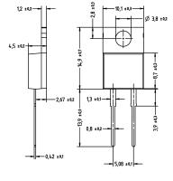 China High Reliability Schottky Diode DIOTEC SBT1045-3G Suitable for Polarity Protection in Power Supplies for sale