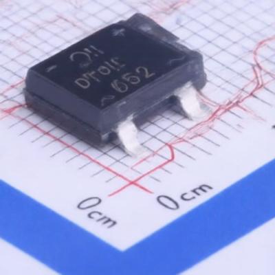 China Glass Passivated Diodes DF01S-T Bridge Rectifier 1 Amp Surface Mount Package for Electronic Circuits for sale