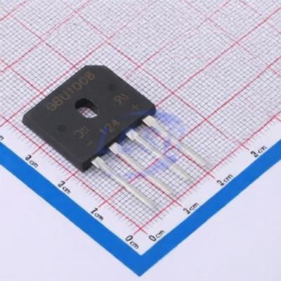 China 10A Glass Passivated Bridge Rectifier DIODES GBU1008 Featuring UL Recognized Component Certification for sale